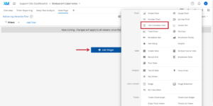 Text iQ Bubble Chart Widget (CX)