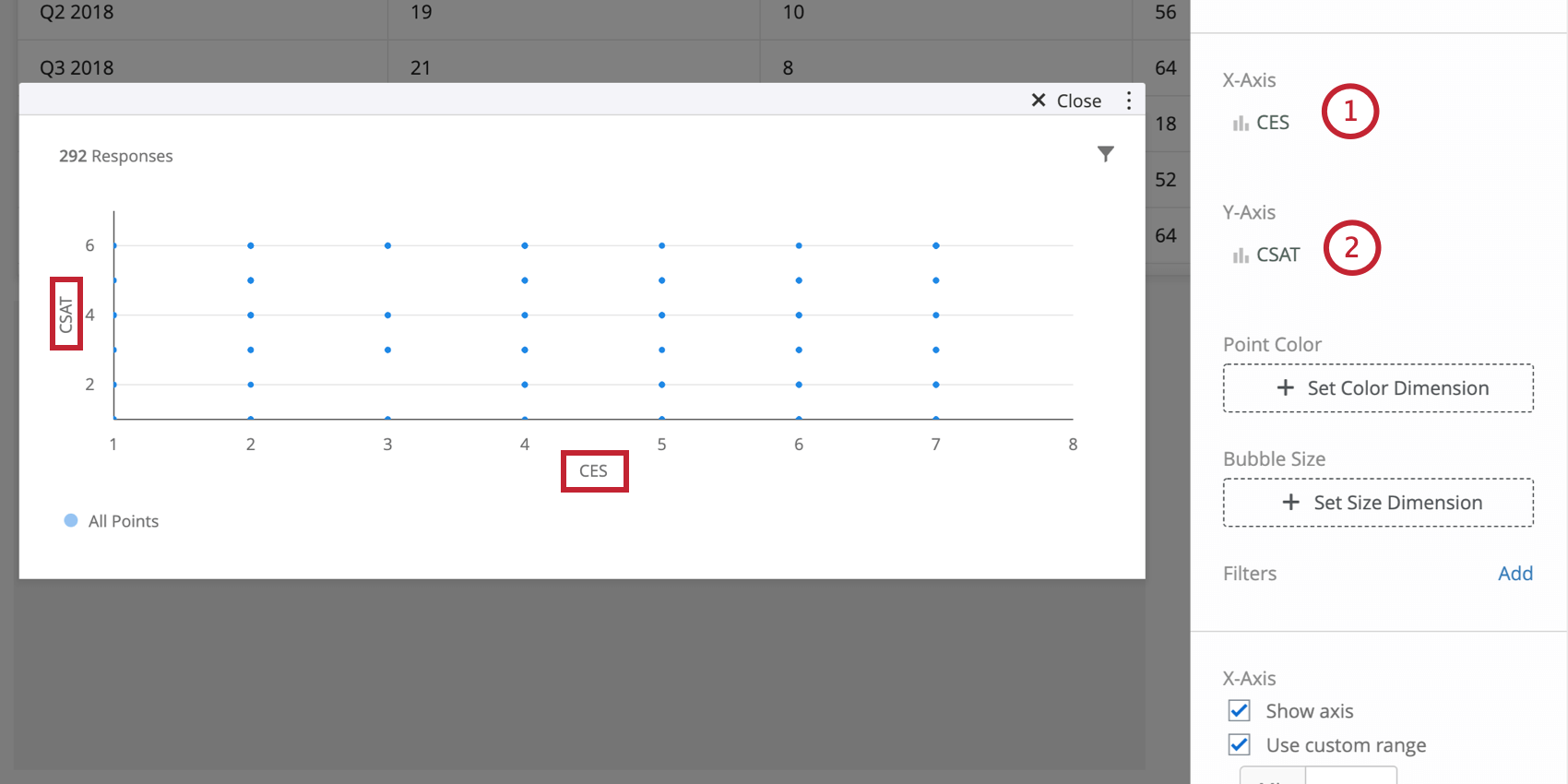 Scatter Plot Widget (CX)