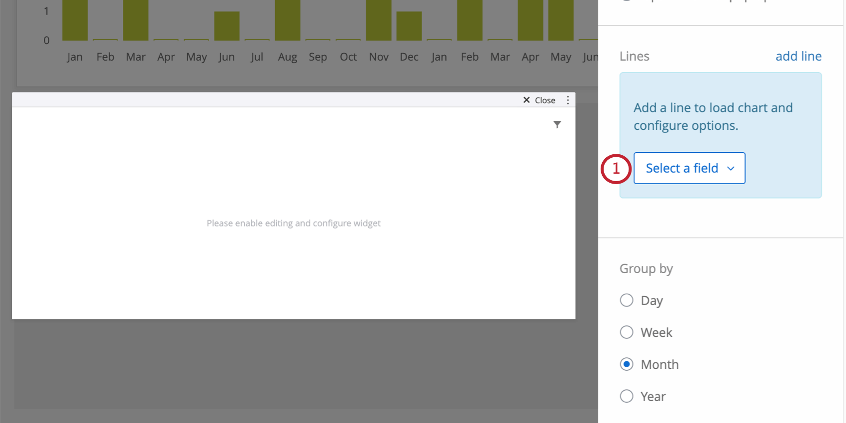 Trend Chart Widget (CX)