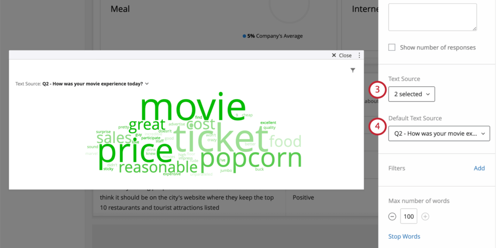 Word Cloud Widget (CX)
