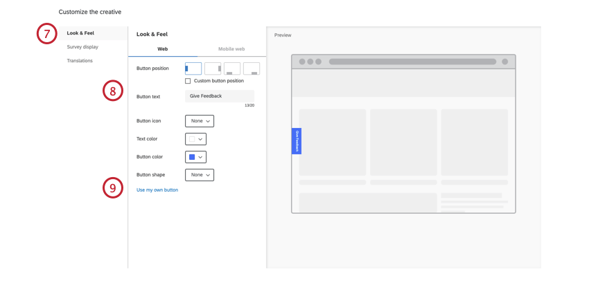 Website Feedback Accessibility