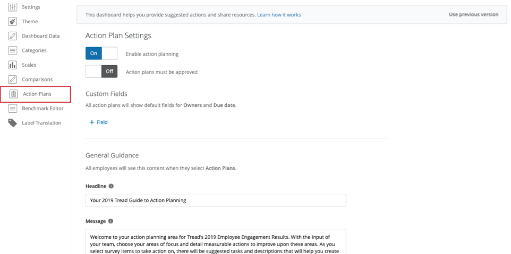 Action Planning Basic Overview (EX)
