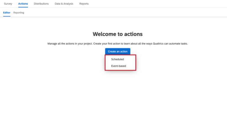 Actions Basic Overview
