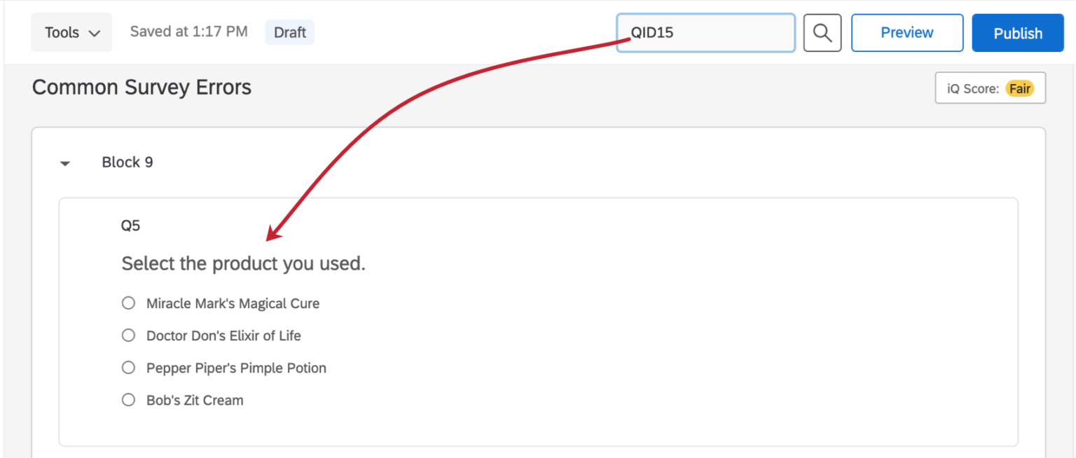 Common Survey Errors