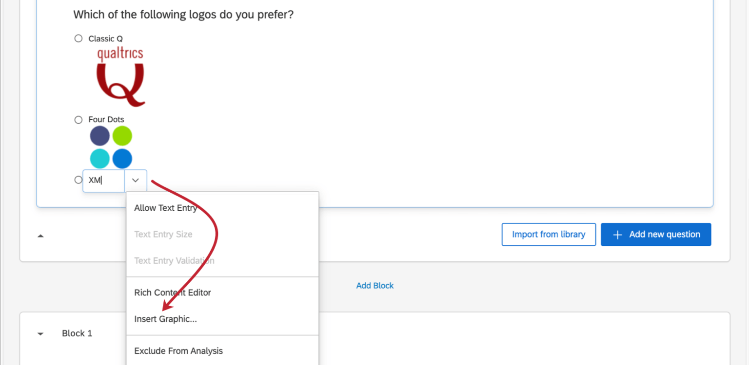 Formatting Answer Choices