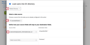Load Users into EX Directory Task