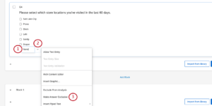 Formatting Answer Choices