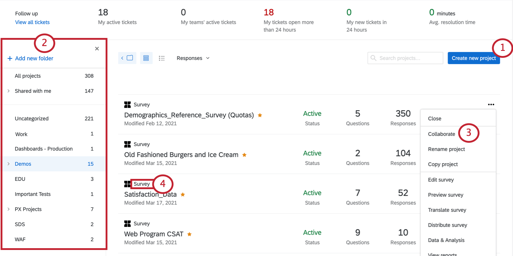 Projects Basic Overview