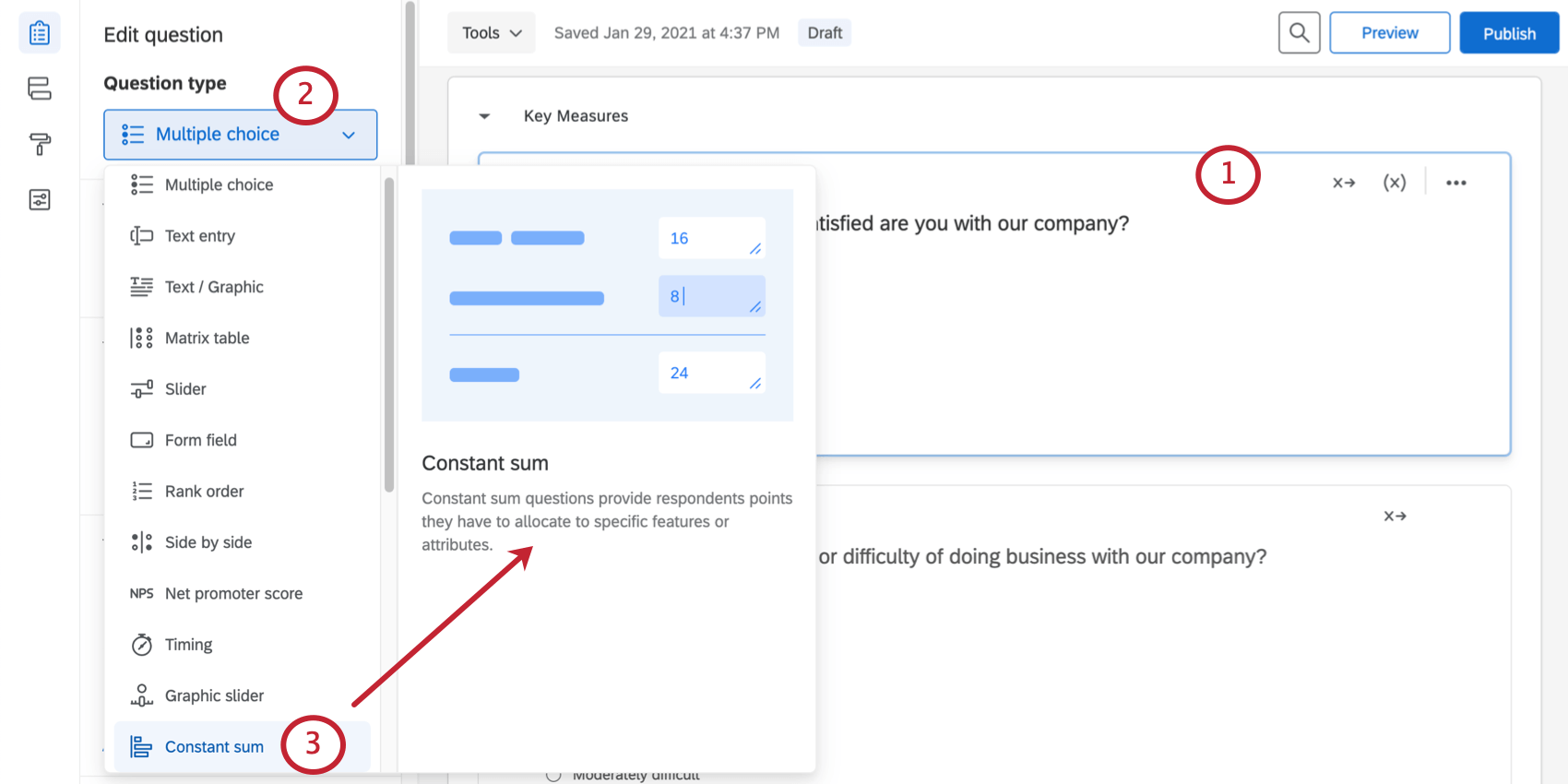 Question Types - Qualtrics