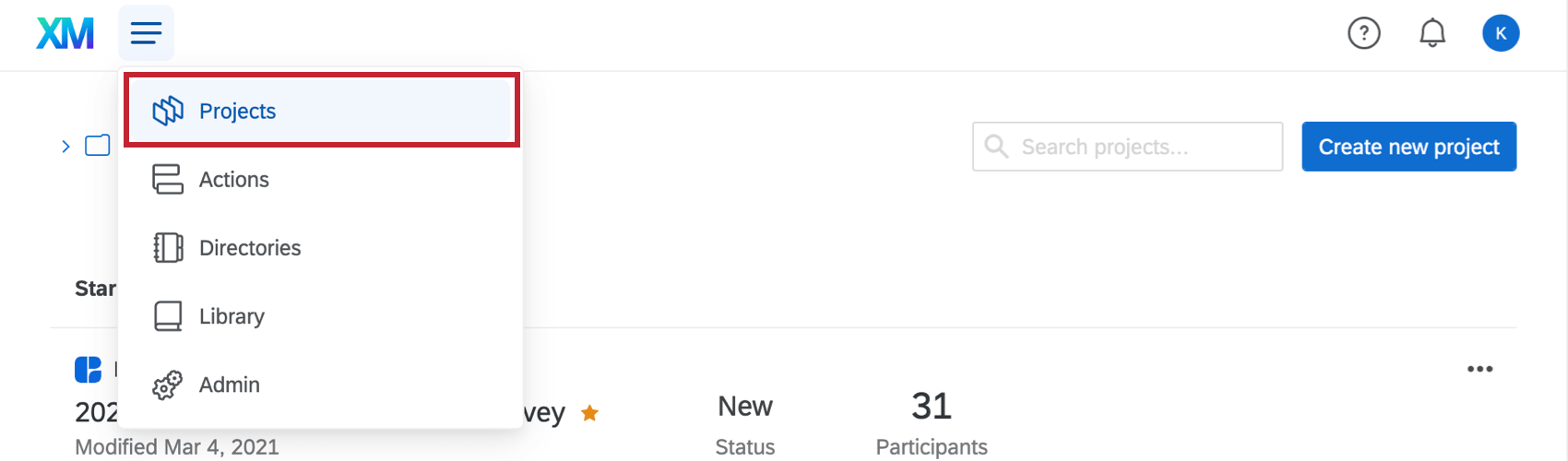 Organizing & Viewing Your Projects