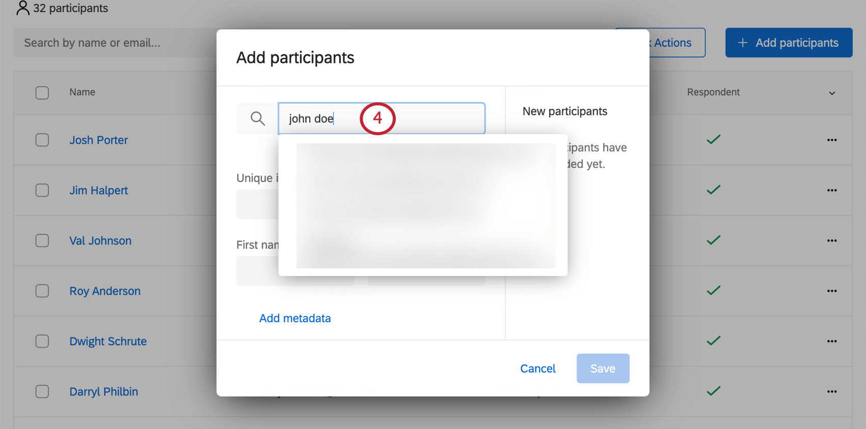 Adding & Removing Participants (EX)
