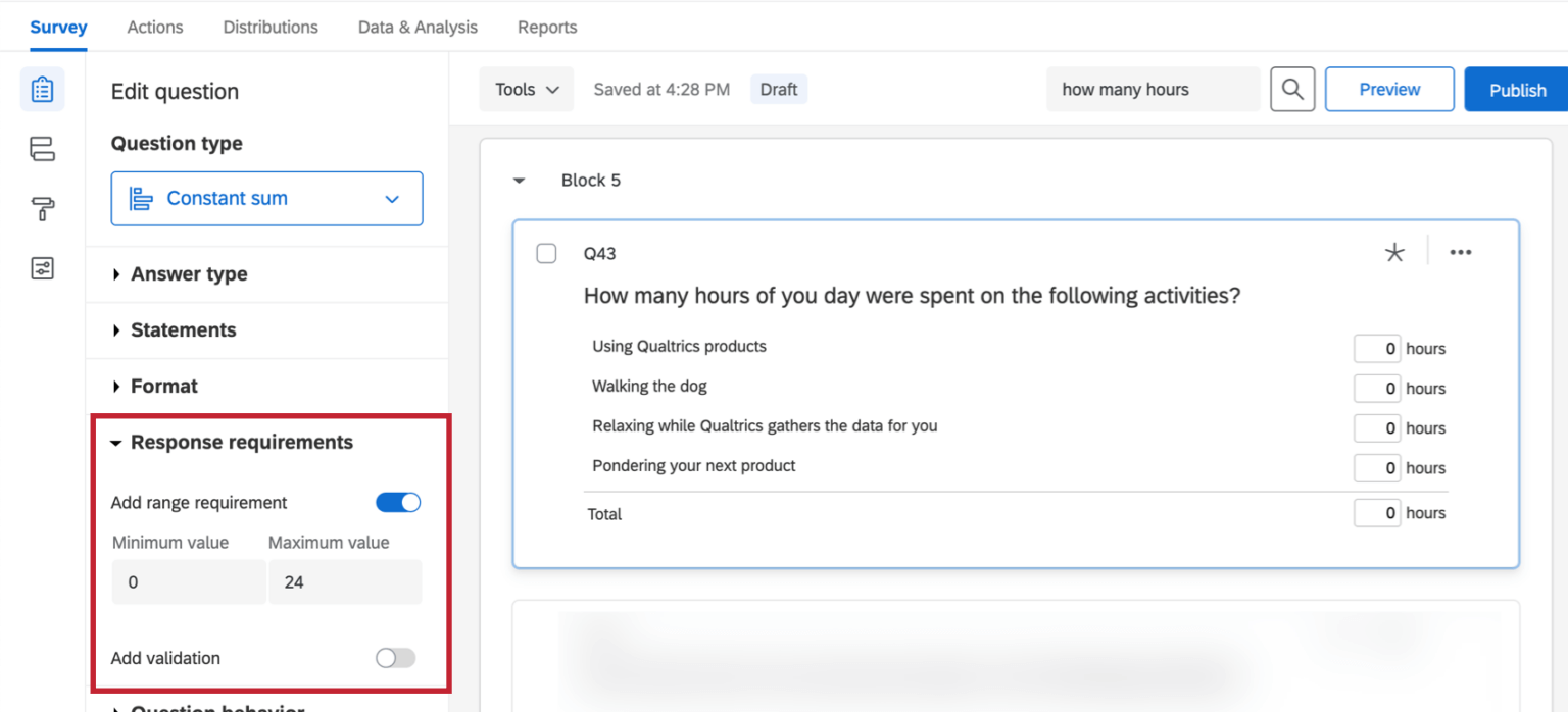 Constant Sum Question