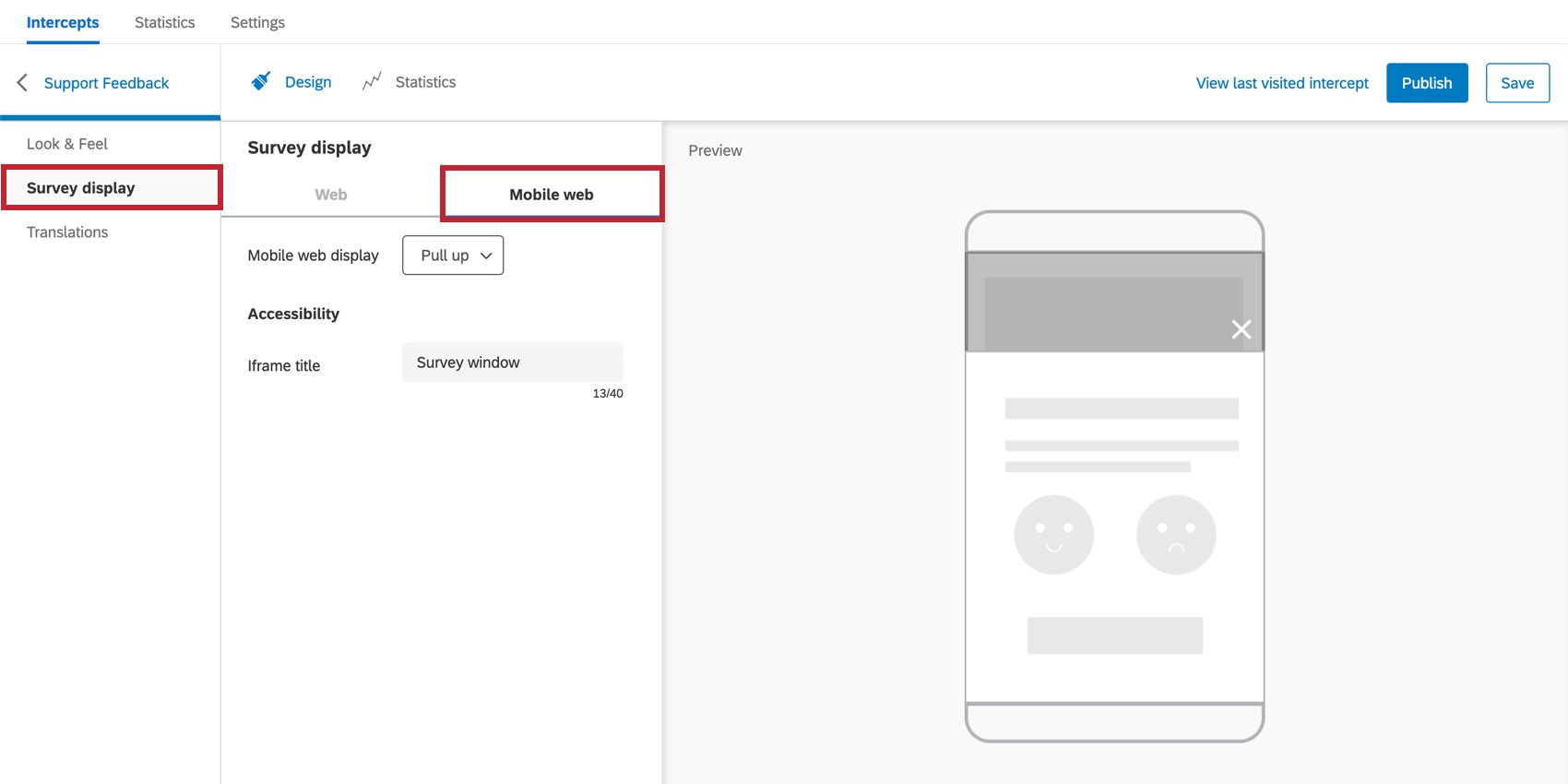 Feedback Button Creative