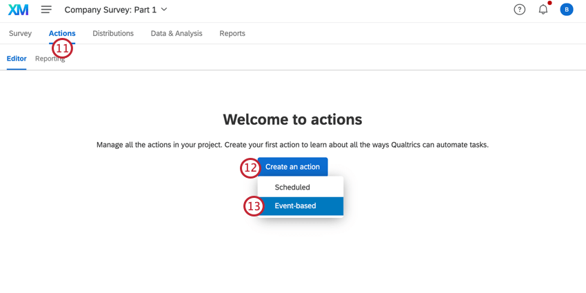 Pulling Data Into a Second Survey (Longitudinal Surveys)