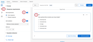 Formatting Questions