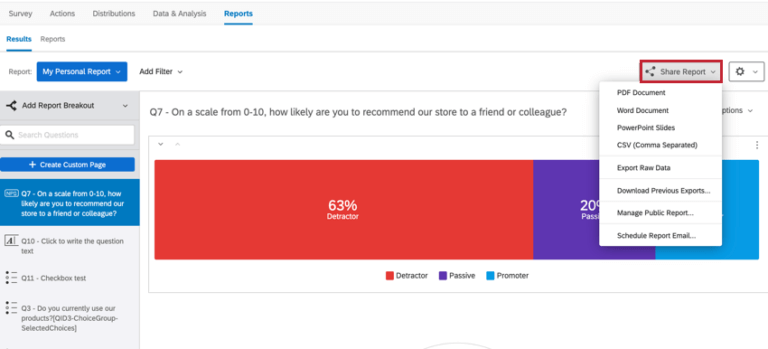 Results-Reports Basic Overview