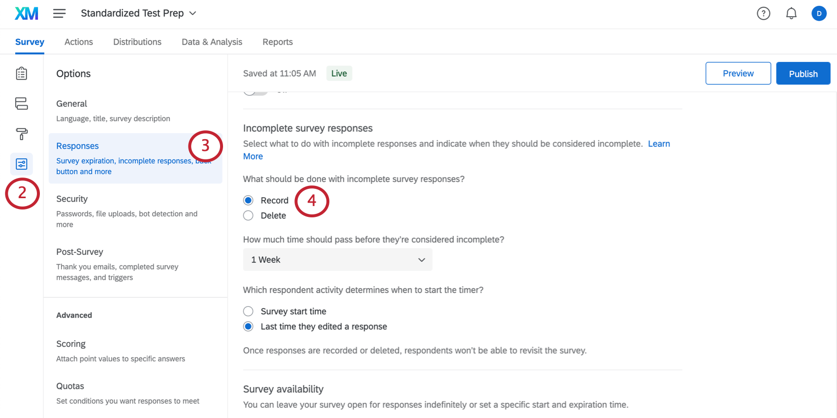 Displaying Messages Based on Scoring