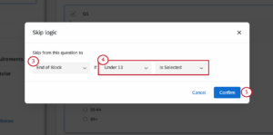 Screen-Out Management