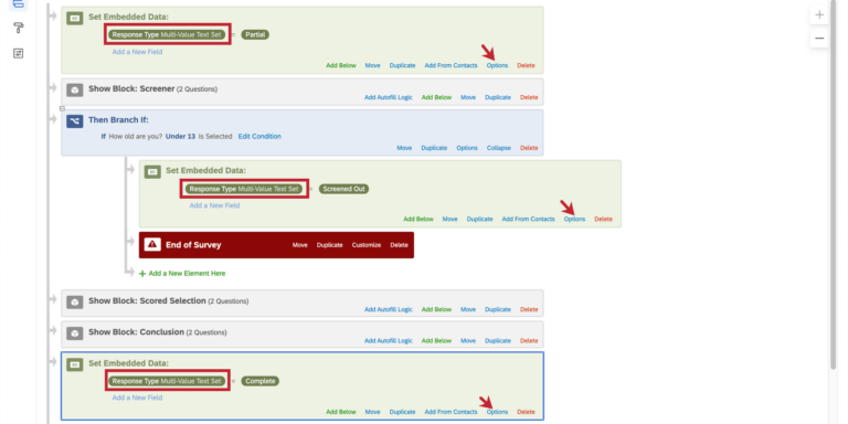 Screen-Out Management