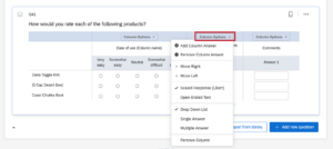 Side by Side Question