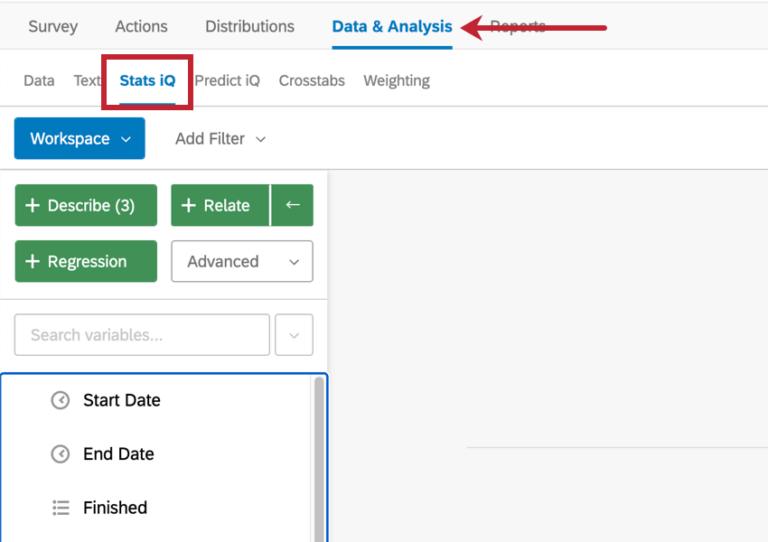 Stats iQ Basic Overview