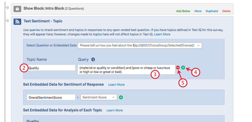 Text iQ-Powered Survey Flows