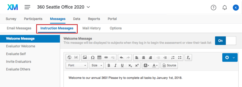 Instruction Messages (360)