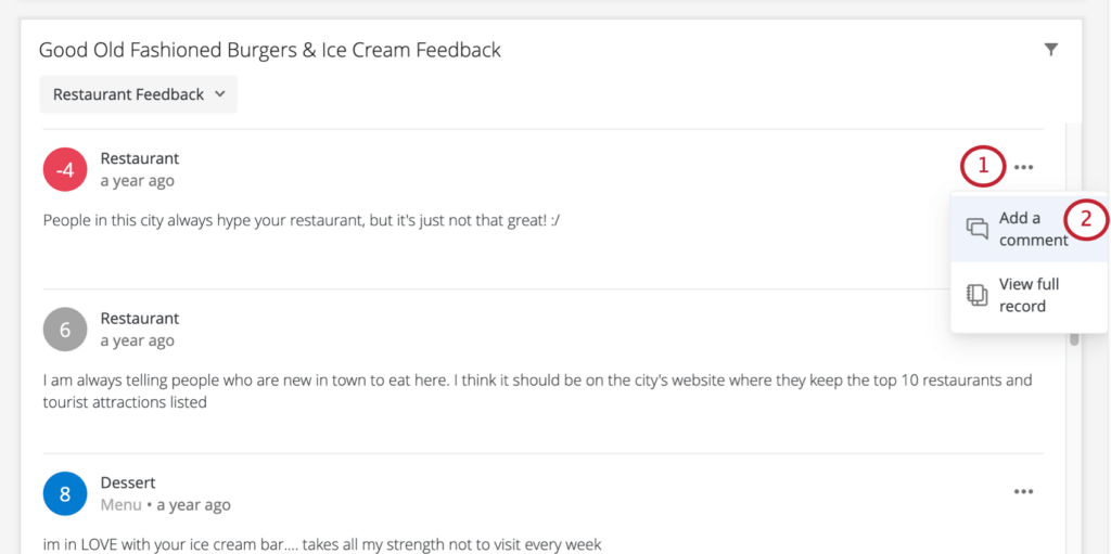 Response Ticker Widget (CX)