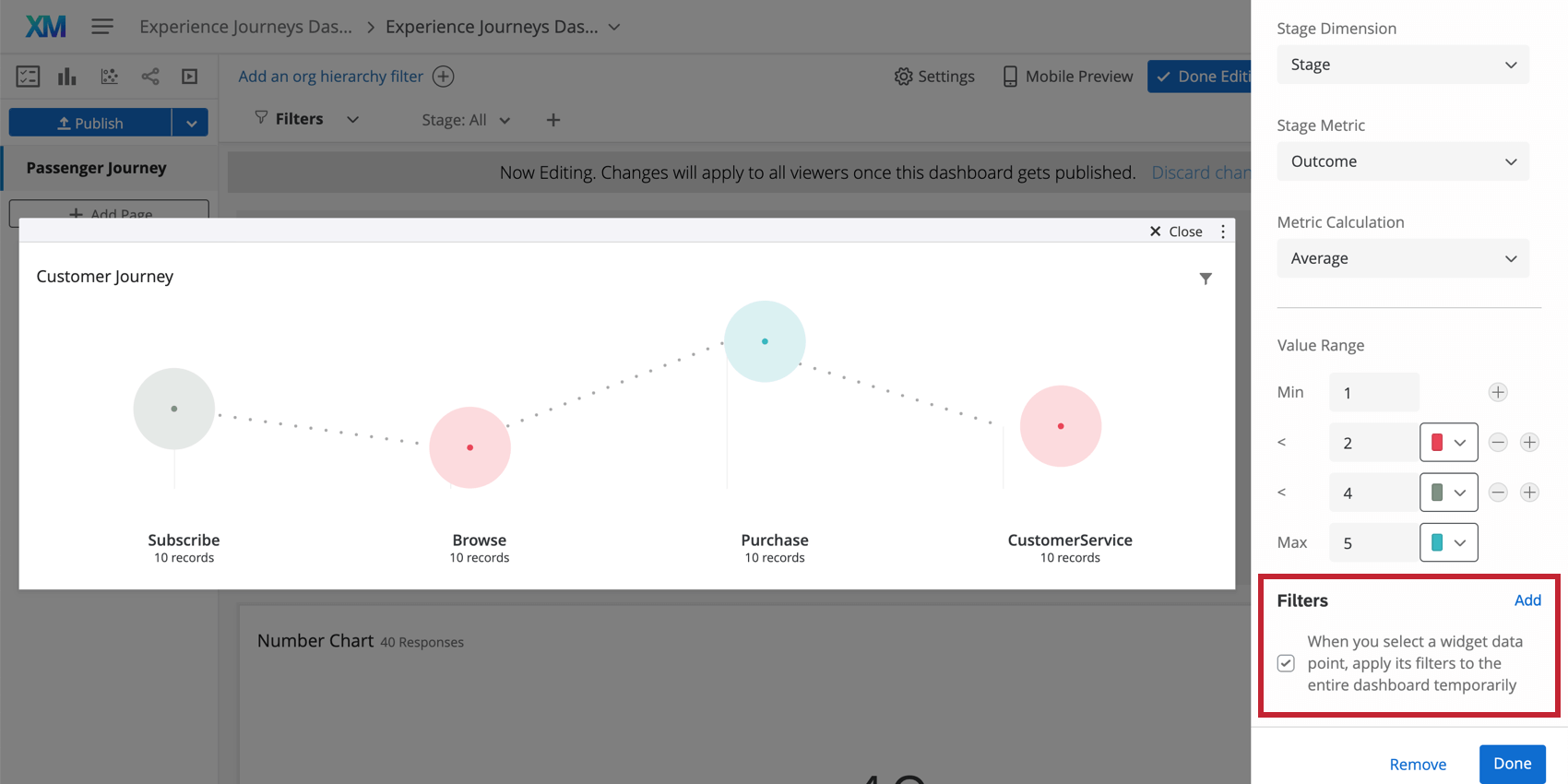 Journey Chart Widget (CX)