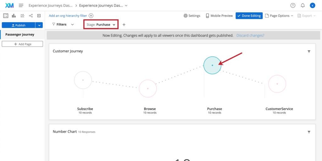 Journey Chart Widget (CX)