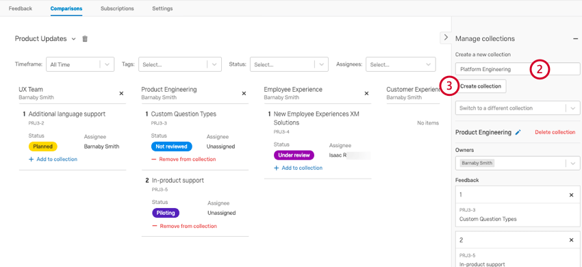 Comparisons & Collections
