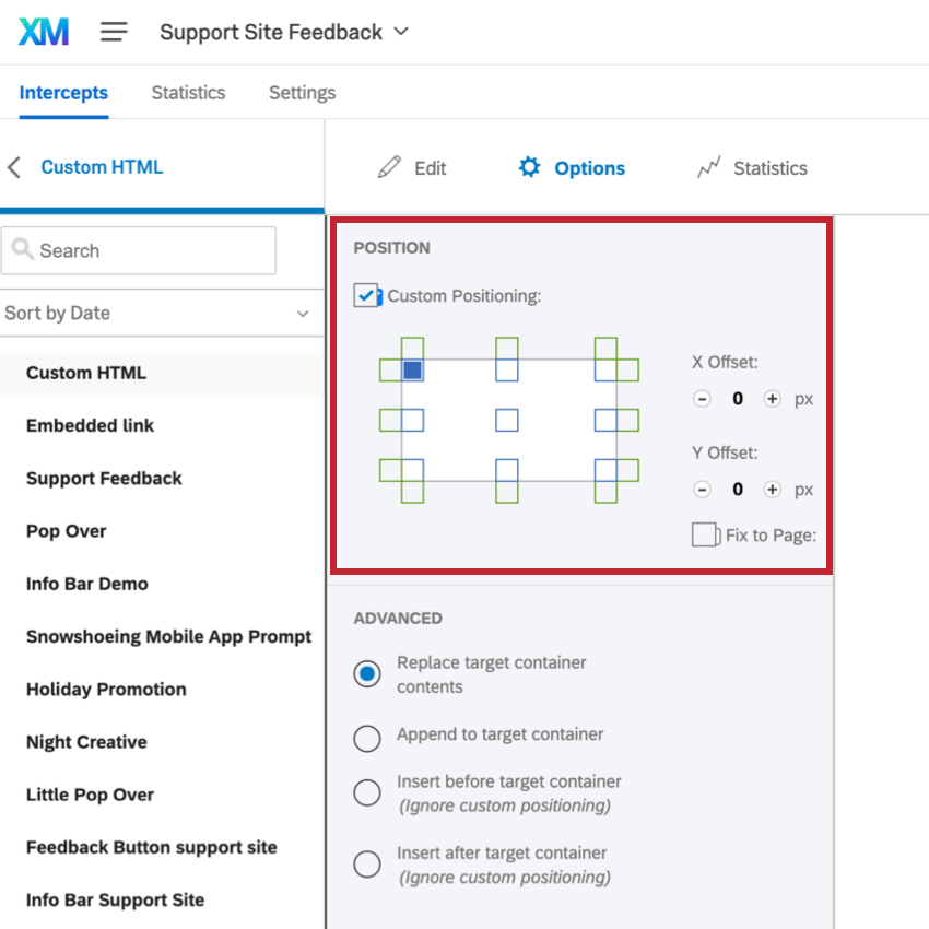 Custom HTML Creative