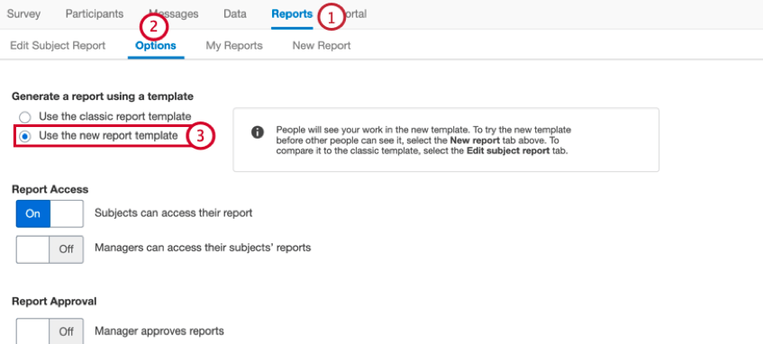 New 360 Reports Basic Overview