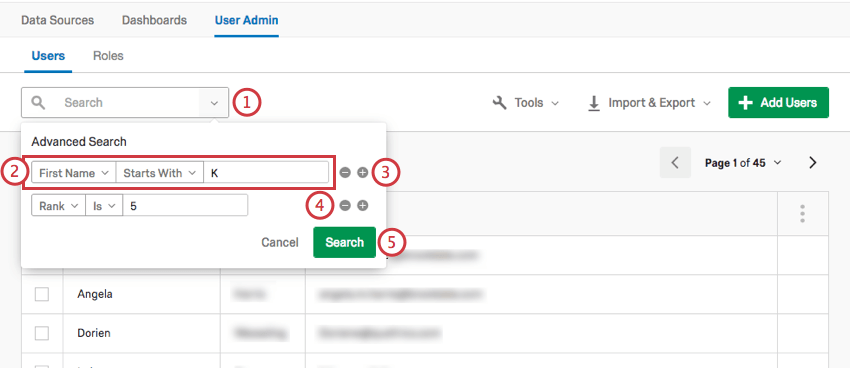 Managing CX Dashboard Users