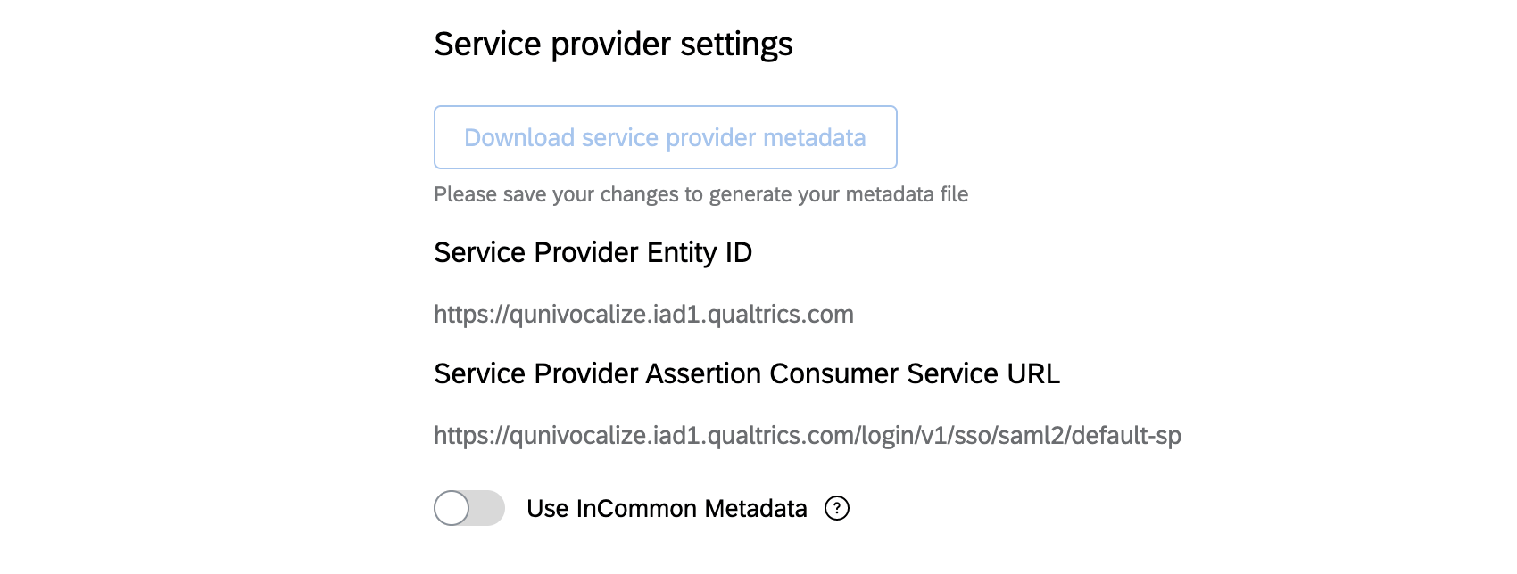 Configuring Organization SSO Settings