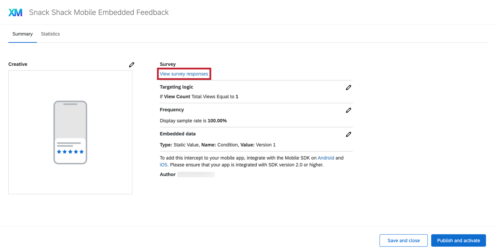 Mobile Embedded Feedback
