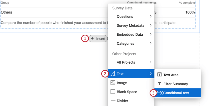 Inserting Reports Content (360)