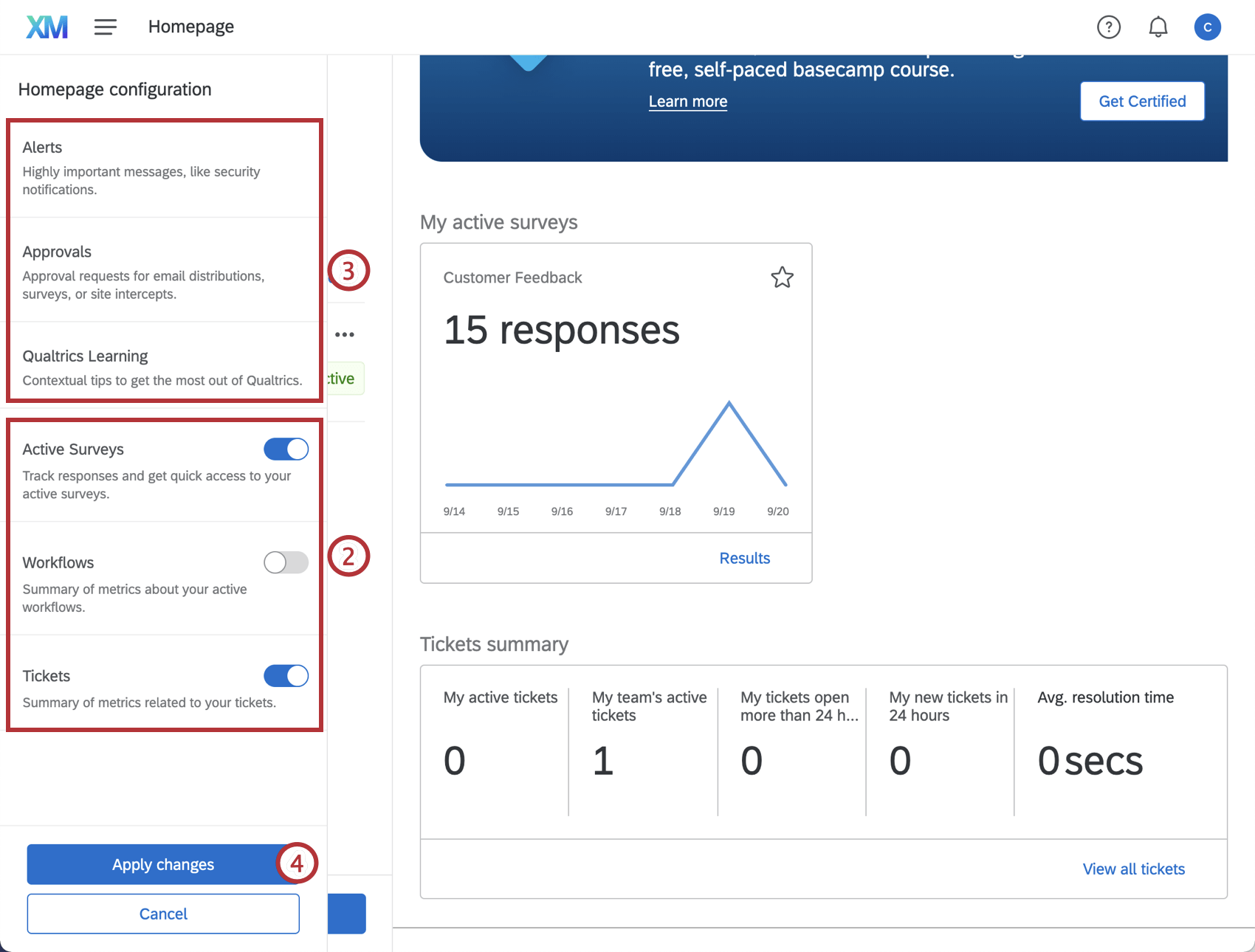 Homepage Basic Overview