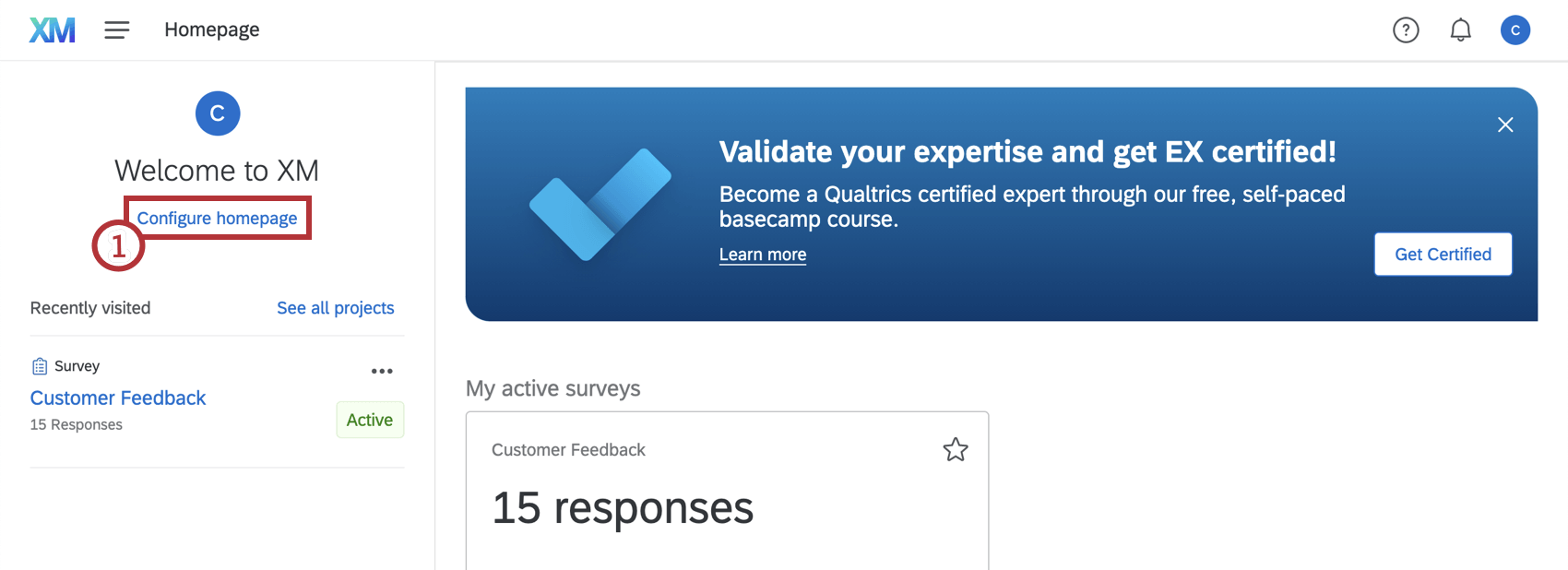 Homepage Basic Overview