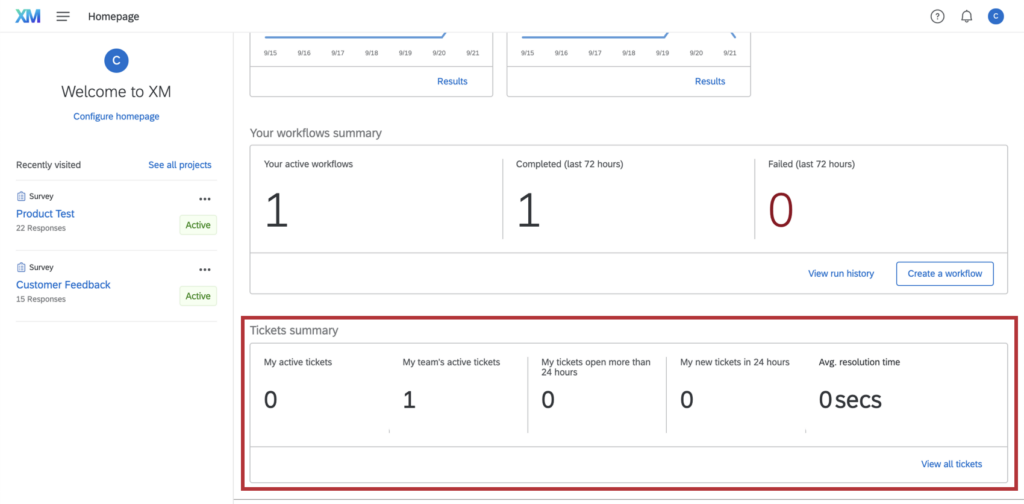 Homepage Basic Overview