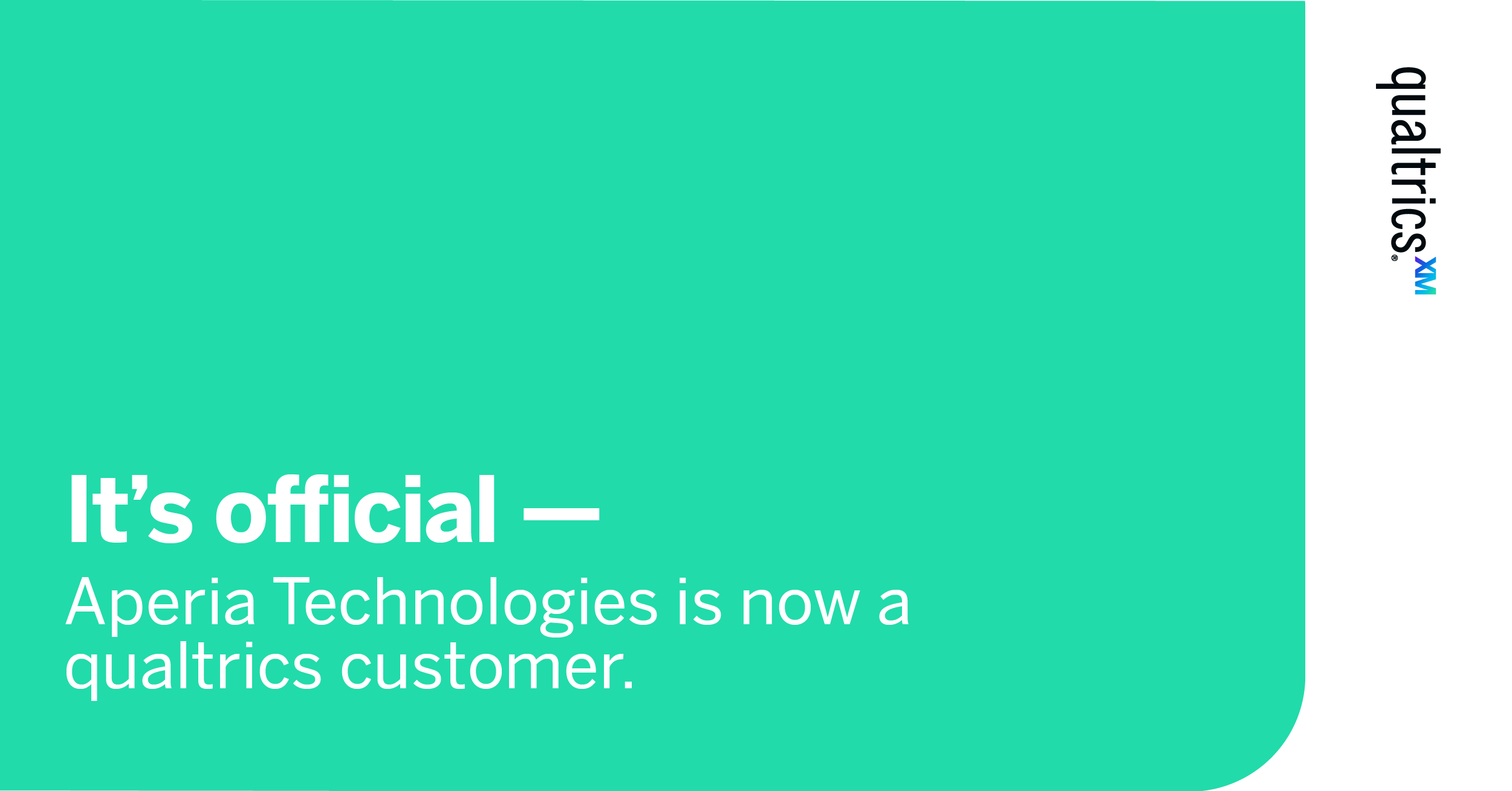 Aperia Technologies Chooses Qualtrics CustomerXM - Qualtrics