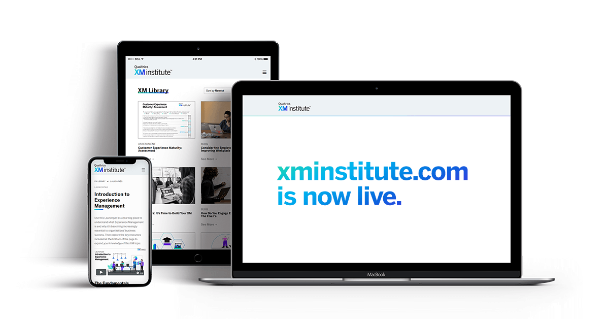 Qualtrics Launches the XM Institute, the Leading Destination for ... Qualtrics Launches the XM Institute, the Leading Destination for ...