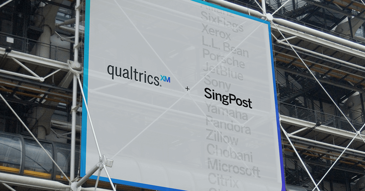 SingPost Selects Qualtrics to Understand and Respond to Rapidly ...