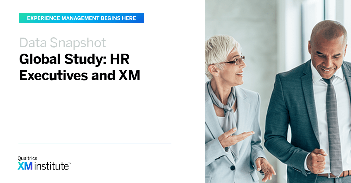 Global Study: HR Executives and XM - Qualtrics
