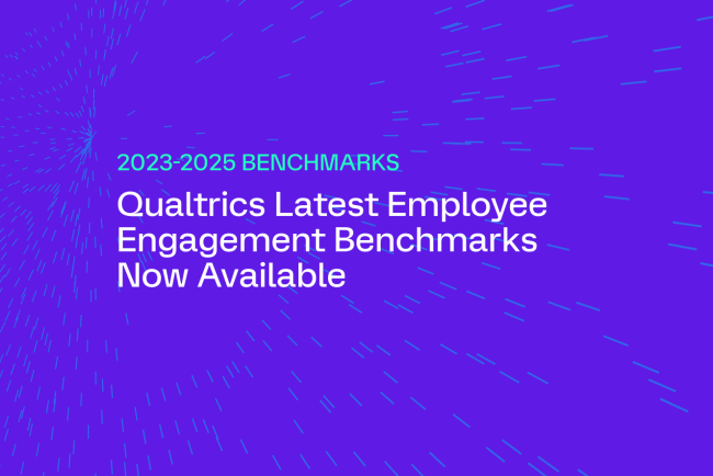 Qualtrics EX Benchmarks 2023-2025 Now Available