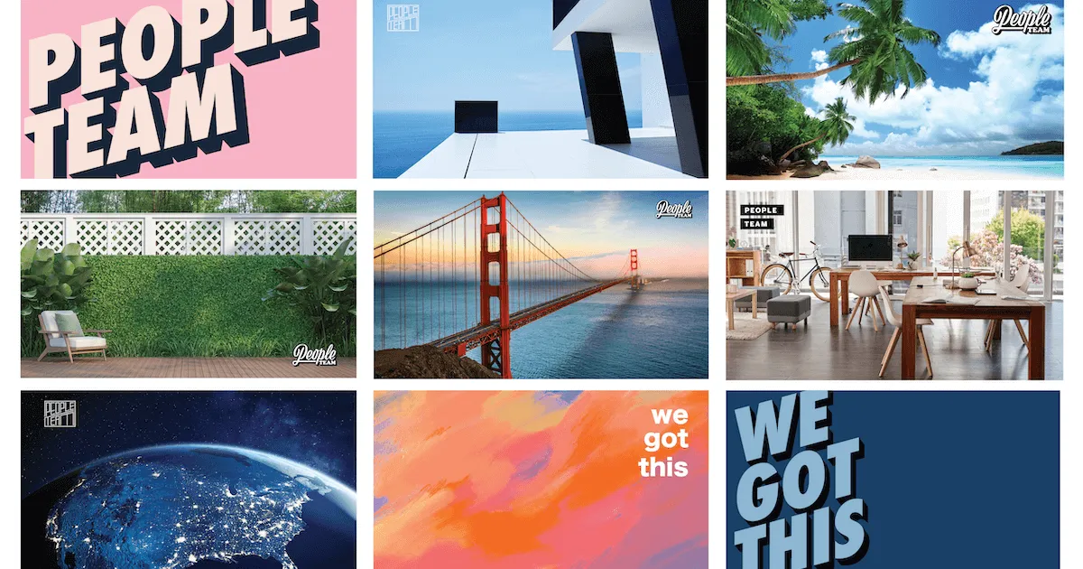 11 People Team Zoom Backgrounds to Mix Up Meeting Mojo