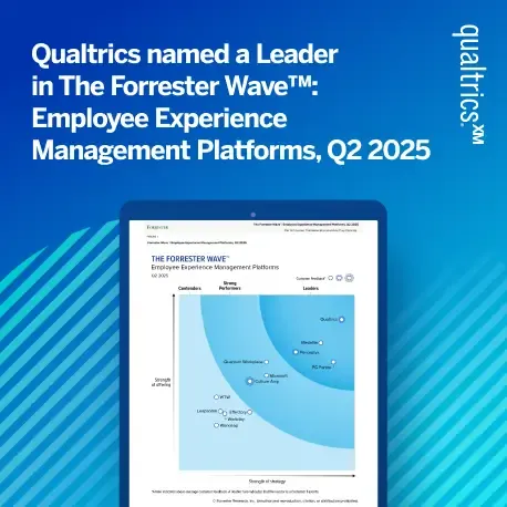 Qualtrics Named an EX Platform Leader in Forrester Wave